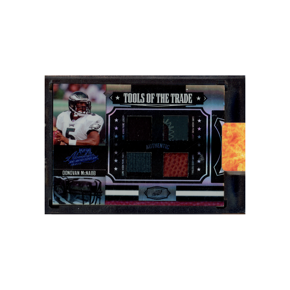 Donovan McNabb 2007 Donruss Football Tools of the Trade Patch 1/1 – Zipster